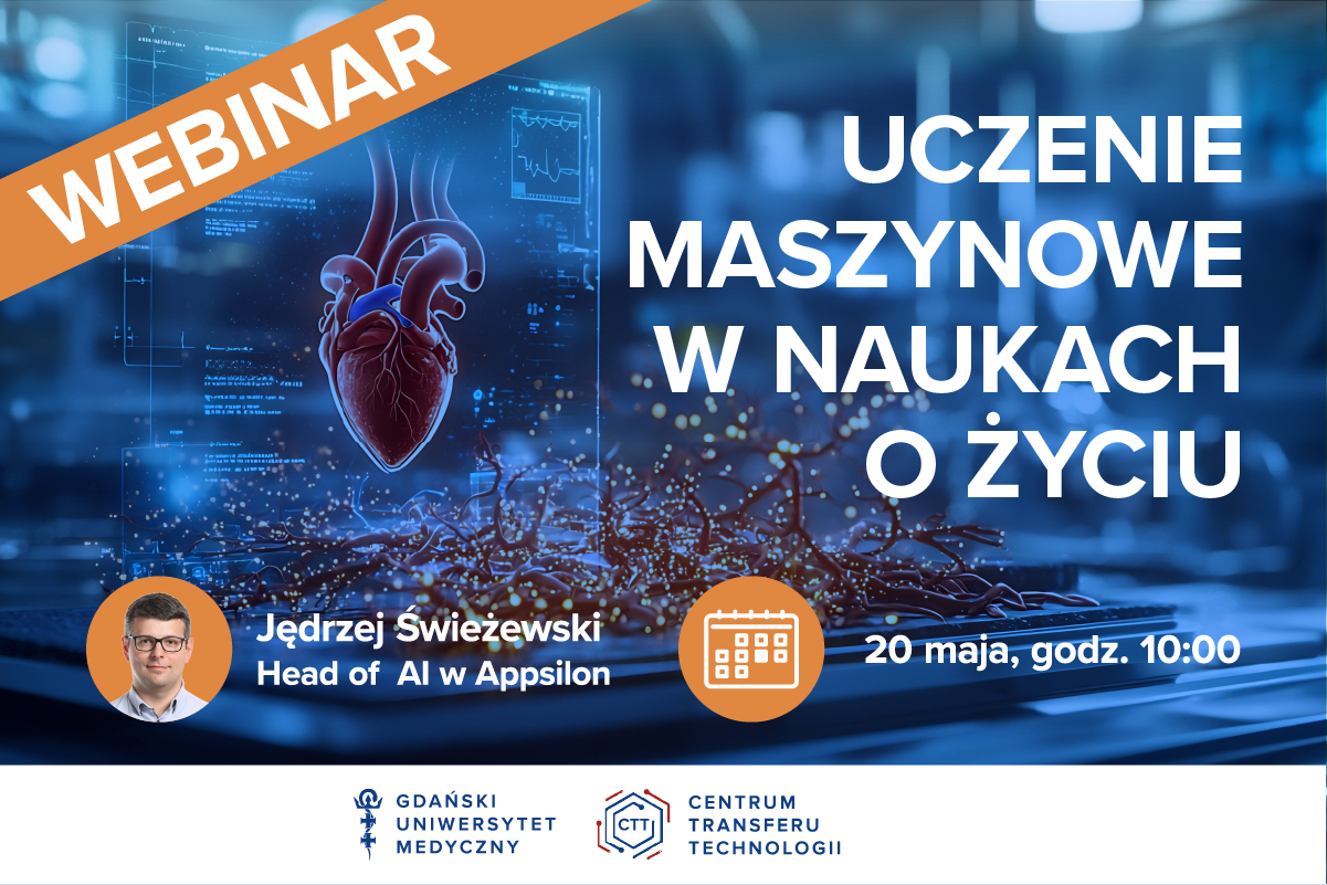 Webinar: "Uczenie Maszynowe w Naukach o Życiu" - 20.05.2025